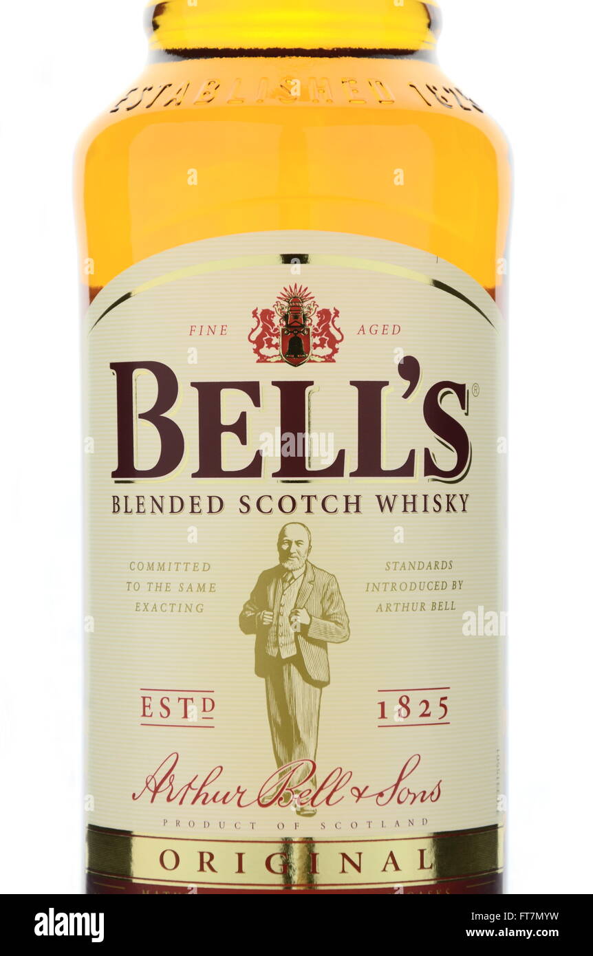 Bells whisky hi-res stock photography and images - Alamy