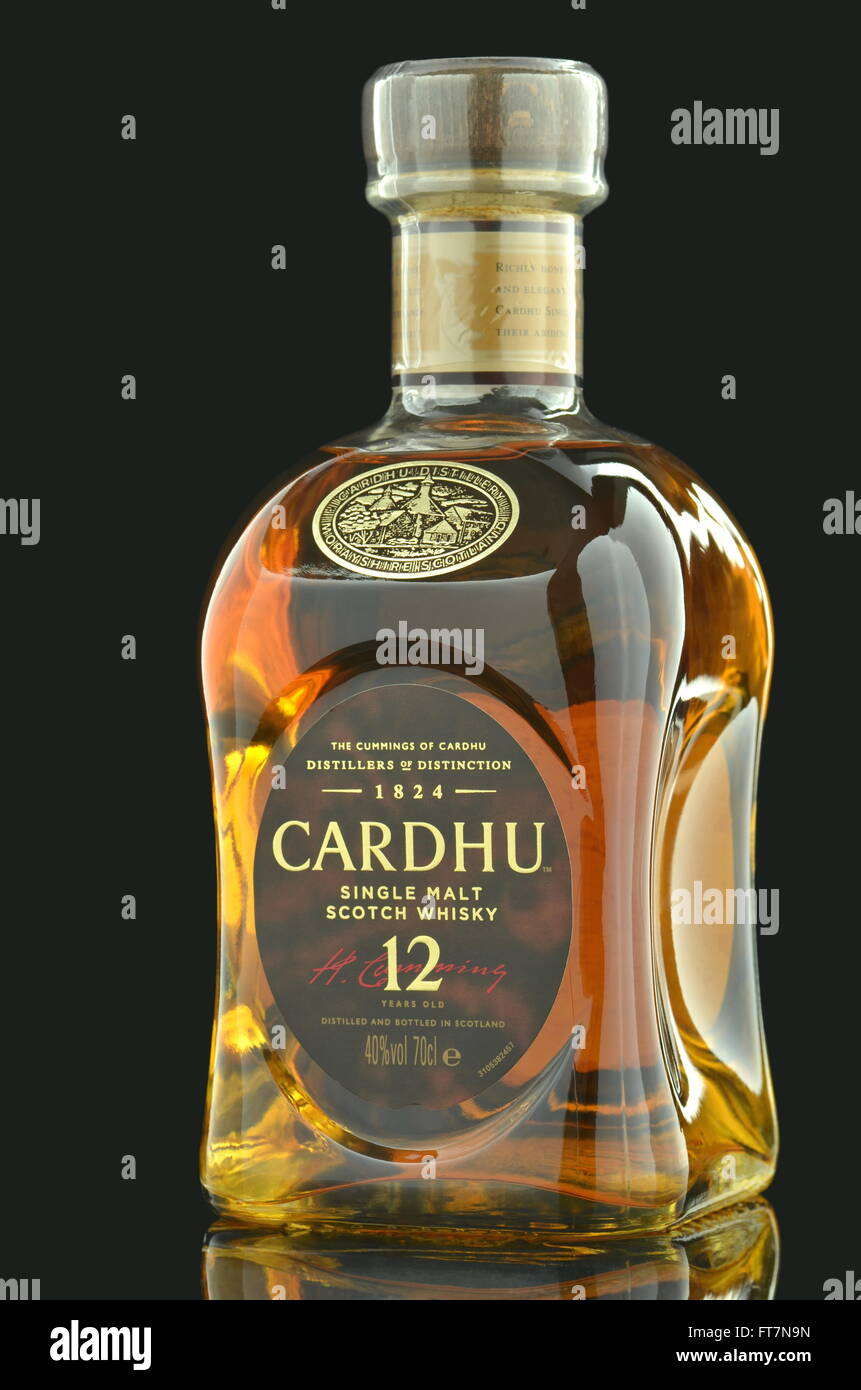 Cardhu whisky hi-res stock photography and images - Alamy