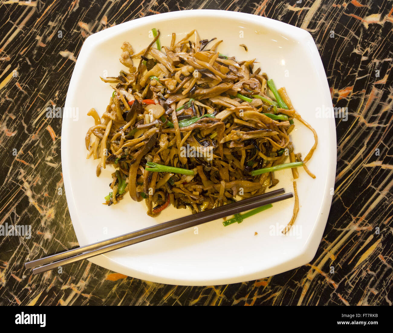 Bamboo food recipe in China Stock Photo - Alamy
