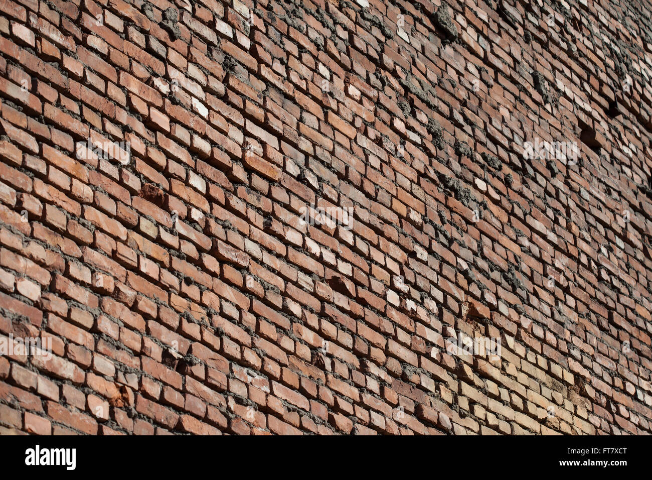 Background of brick wall. Diagonal Stock Photo - Alamy
