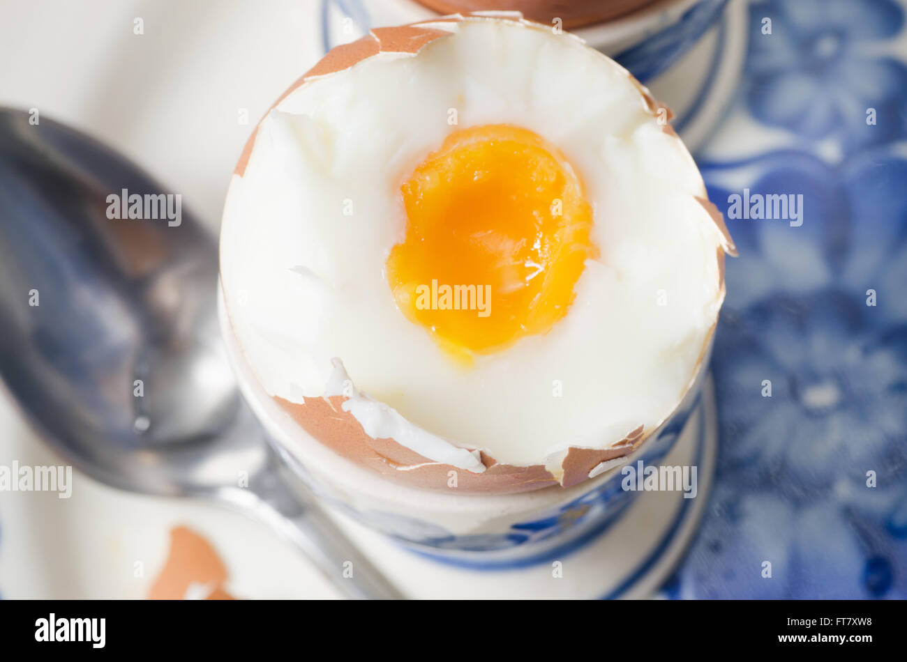 Soft cooked egg hi-res stock photography and images - Alamy