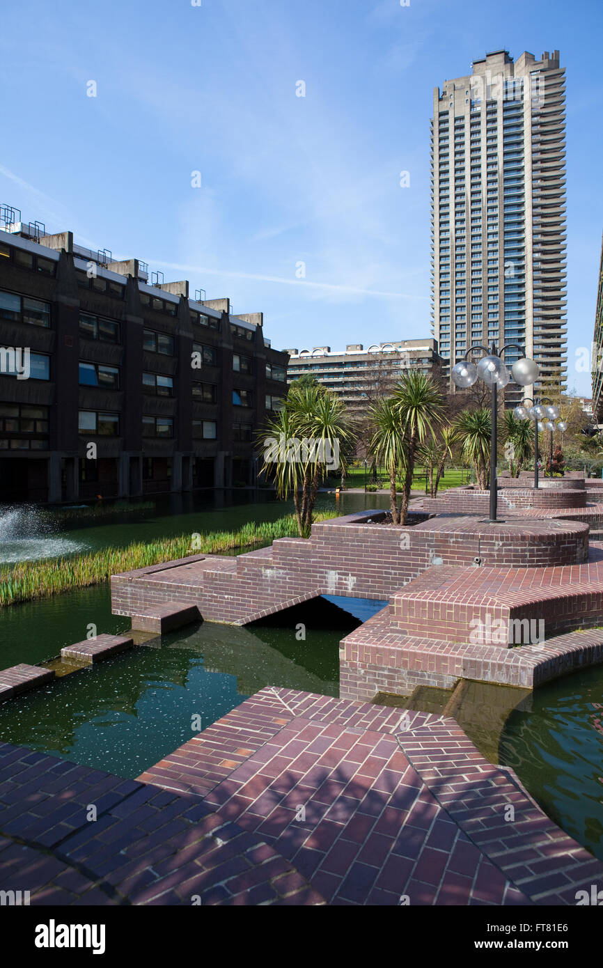 The Barbican centre in the City of London, Capital of Great Britain ...