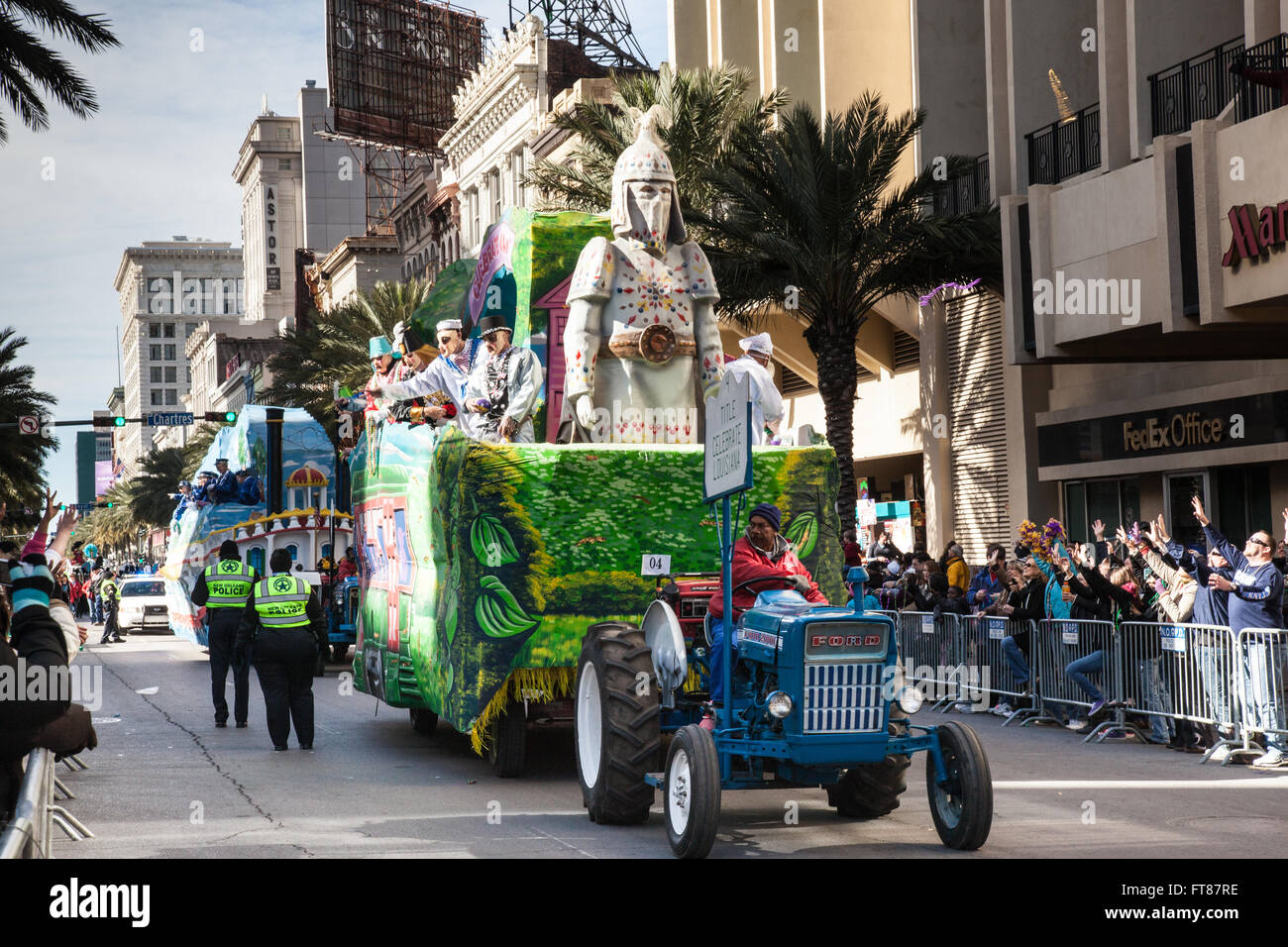 Mardi gras new orleans floats hi-res stock photography and images - Alamy
