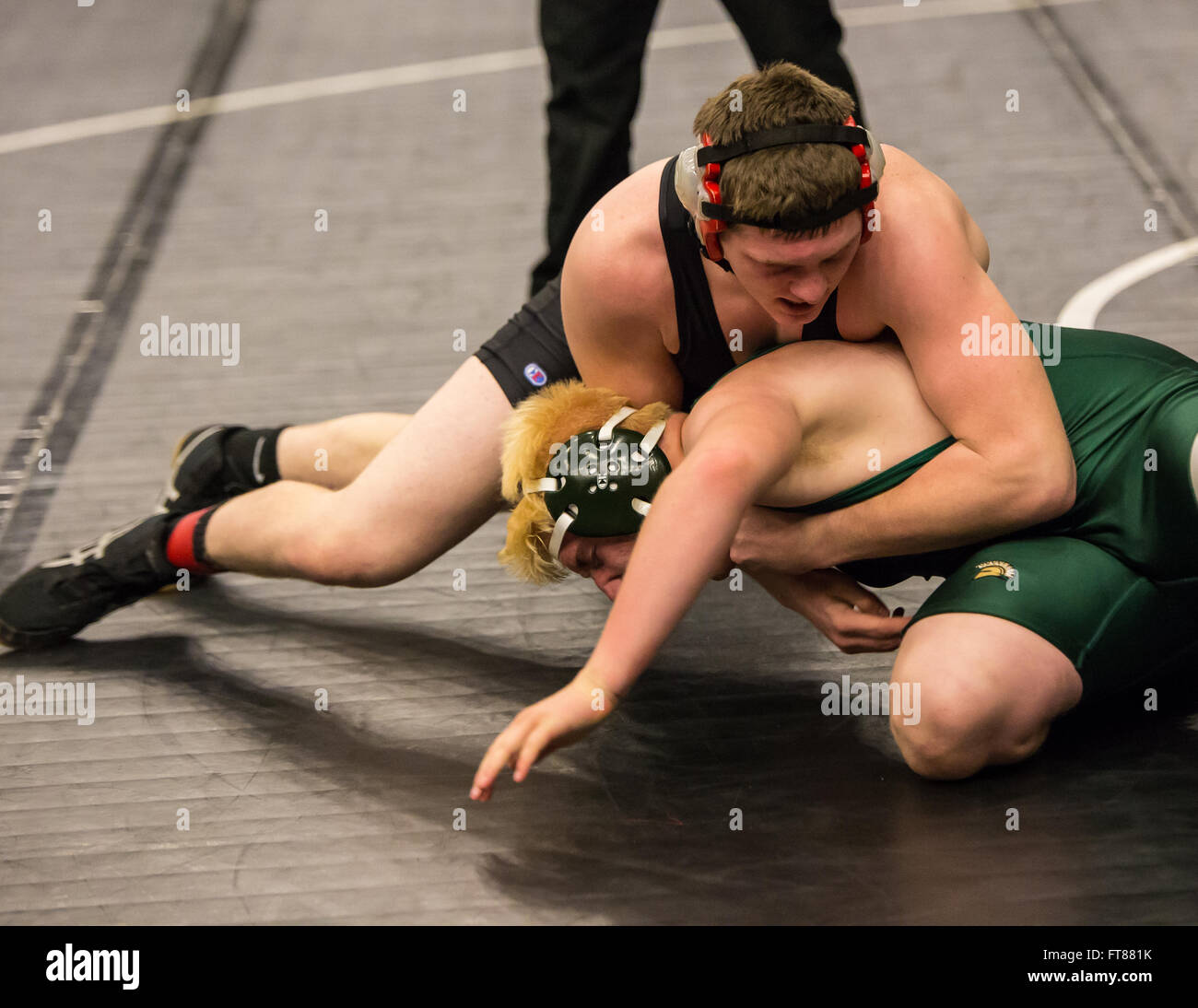 Two men wrestling other hi-res stock photography and images - Alamy