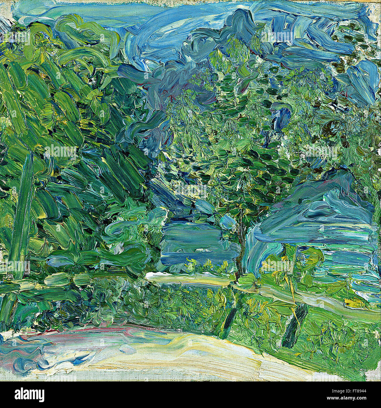 Richard Gerstl - Lakeside Road near Gmunden - Leopold Museum, Vienna ...