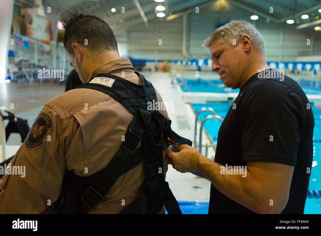 U.S. Customs and Border Protection (CBP) pilots undergo inversion water ...