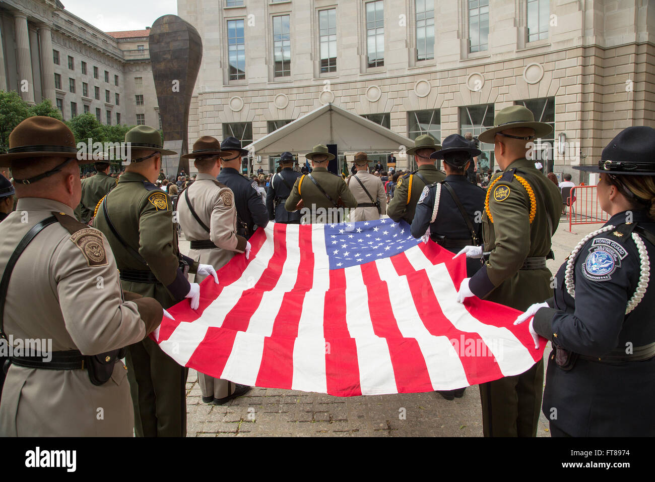In Washington, D.C., the U.S. Customs and Border Protection held their ...