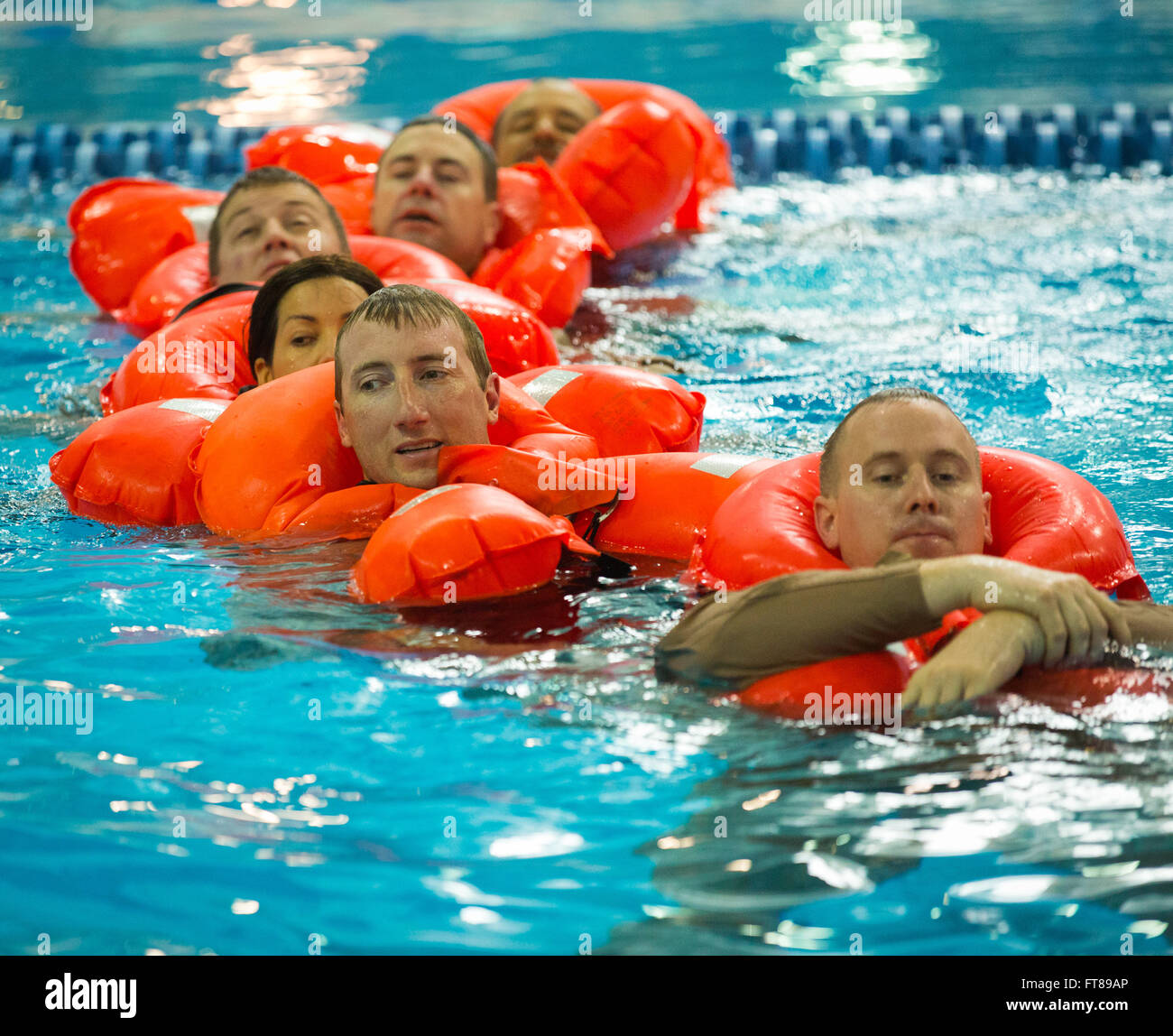 CBP Air and Marine Pilots undergo water survival training at the ...
