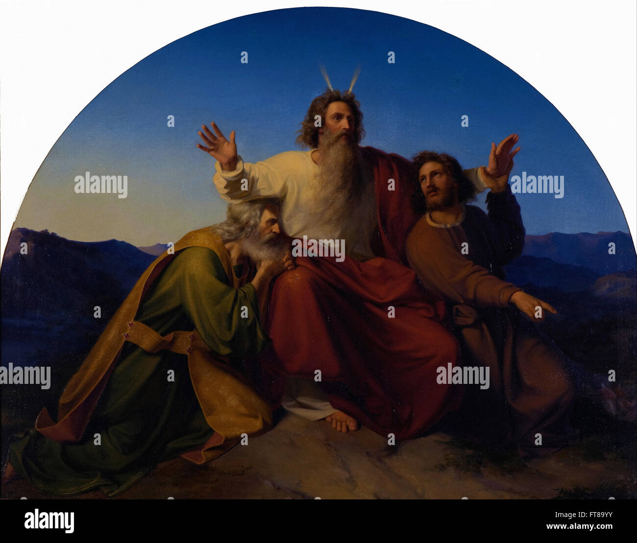 Alexander Heubel - Moses, Aaron and Hur - Latvian National Museum of ...