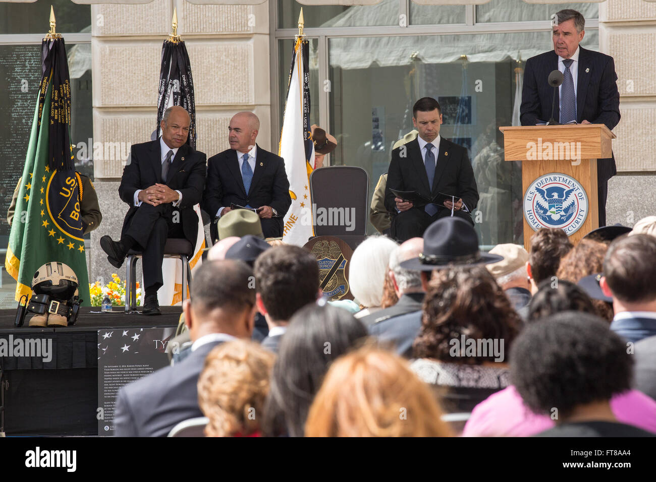 The annual U.S. Customs and Border Protection Valor Memorial and Wreath ...