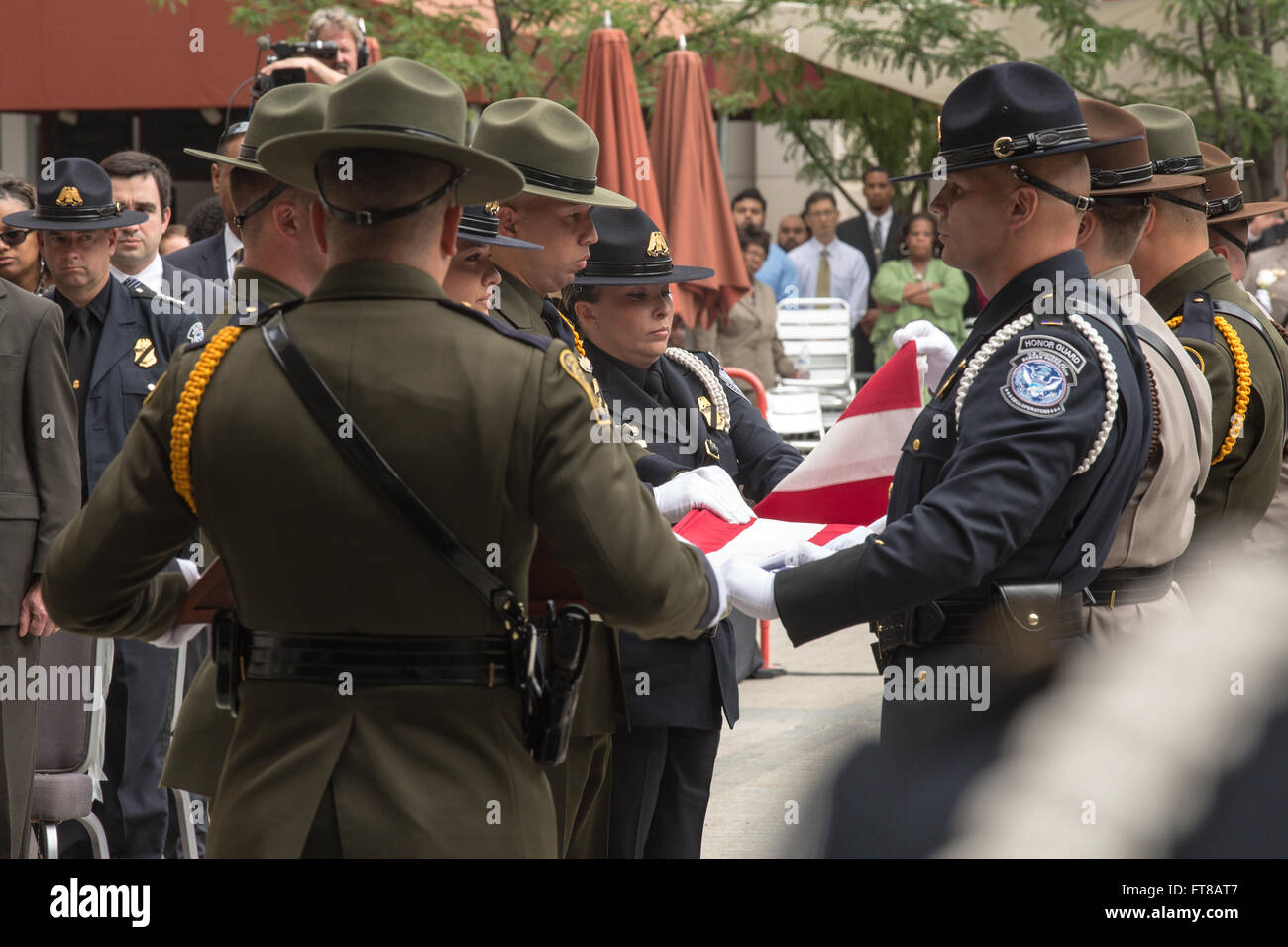 The U.S. Customs and Border Protection's Valor Memorial and Wreath ...