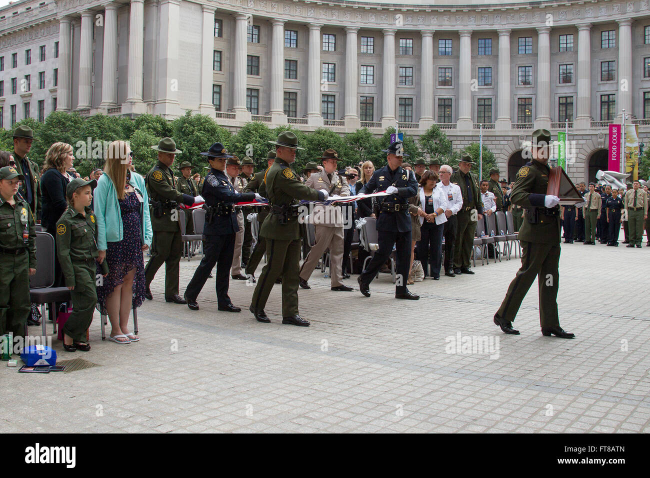 This ceremony during Police Week in Washington, DC, honored fallen U.S ...