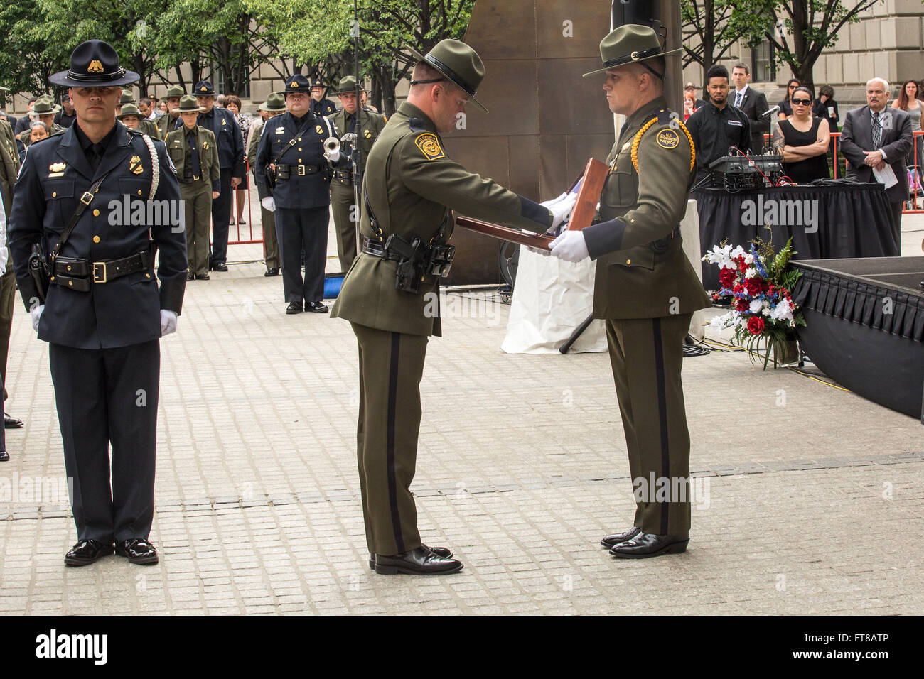 A photograph from the U.S. Customs and Border Protection annual Valor ...