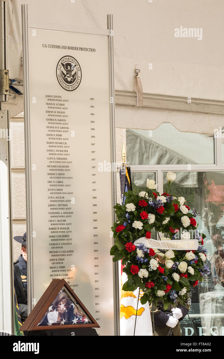 The U.S. Customs and Border Protection hosted its annual Valor Memorial ...
