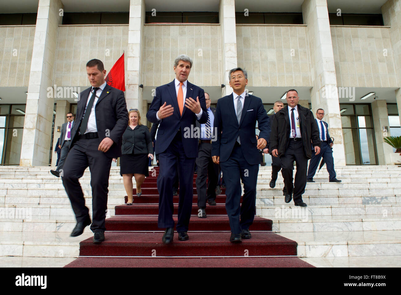 U s ambassador to albania hi-res stock photography and images - Alamy