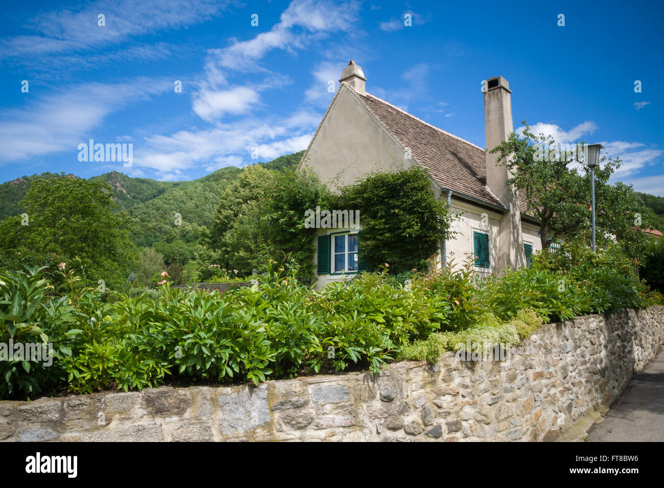 Traditional village house in Lower Austria Stock Photo - Alamy