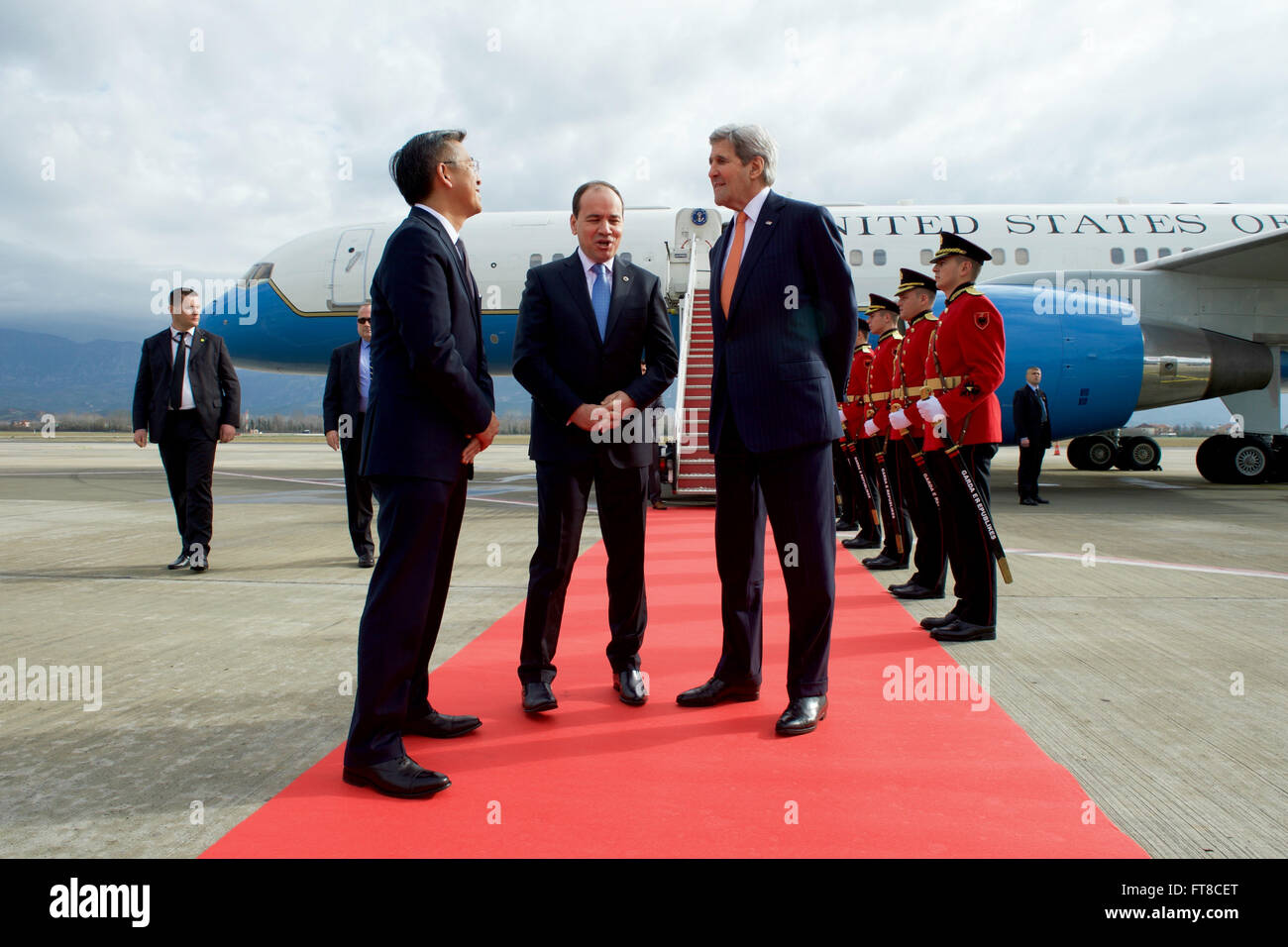 U s ambassador to albania hi-res stock photography and images - Alamy