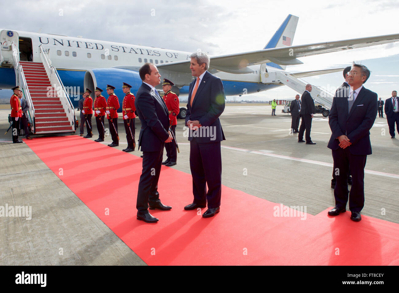 U s ambassador to albania hi-res stock photography and images - Alamy