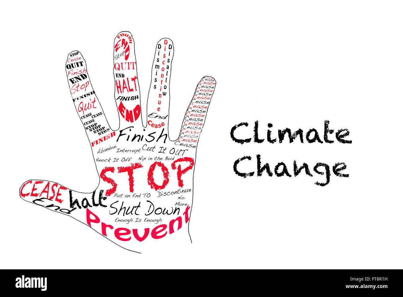 Stop the destruction of earth hi-res stock photography and images - Alamy