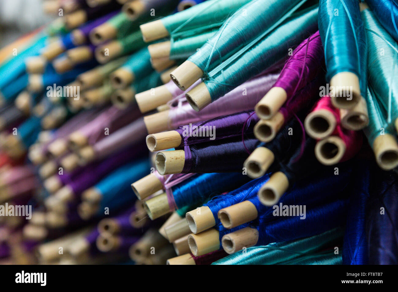 silk thread spools Stock Photo - Alamy