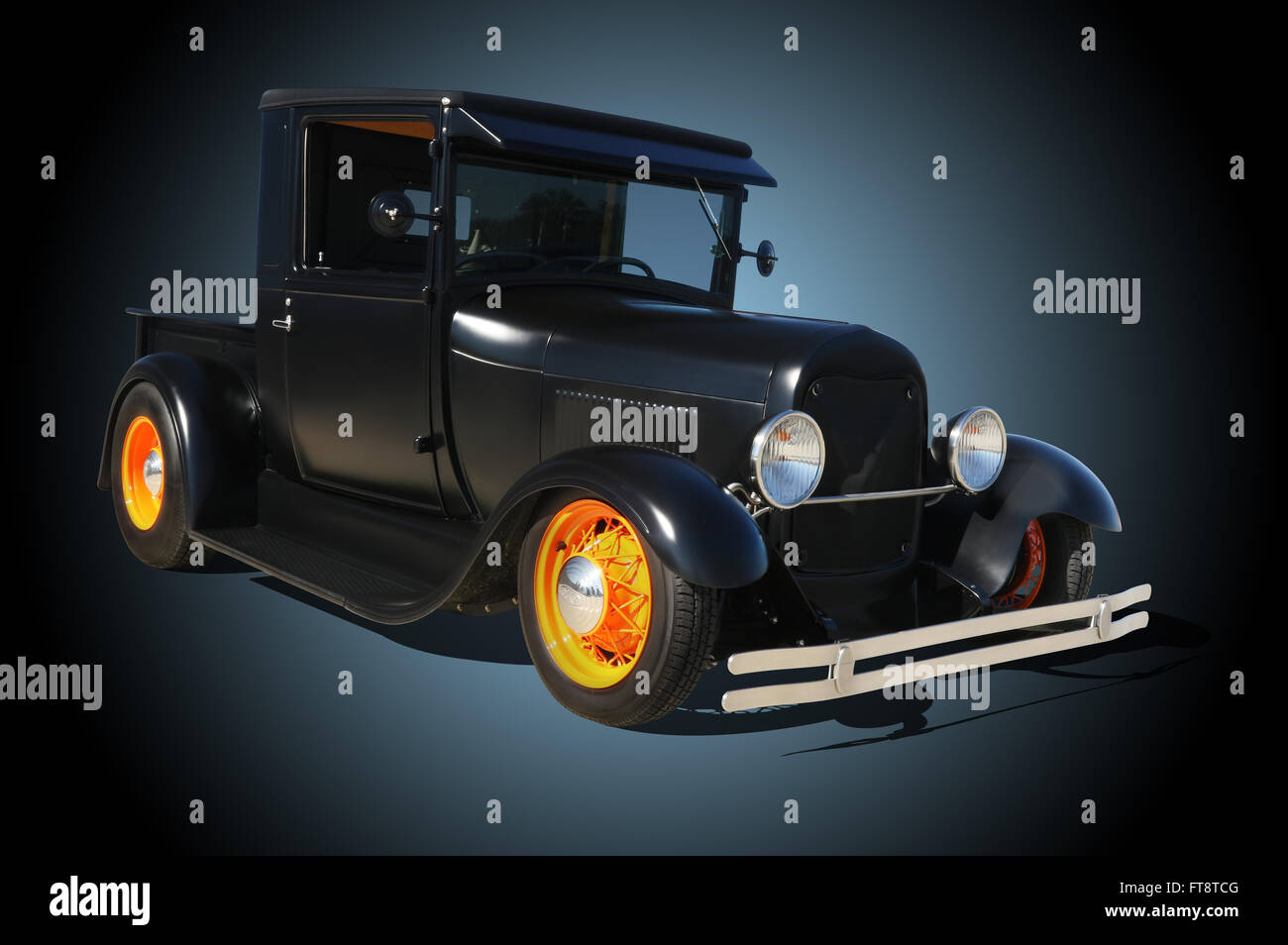 Black hotrod hi-res stock photography and images - Alamy