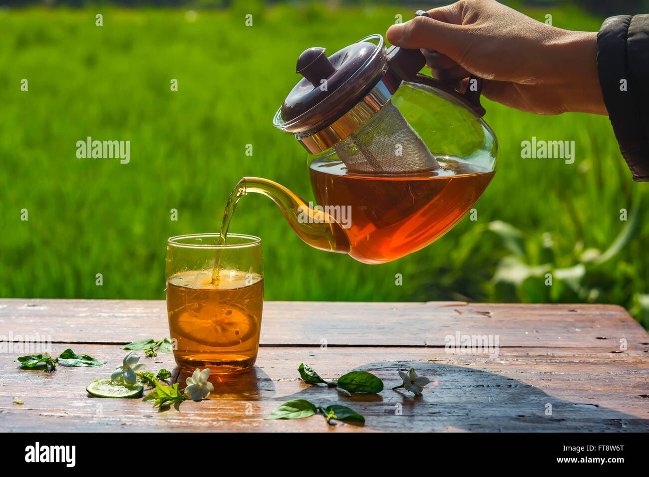 tea hot drink Stock Photo - Alamy