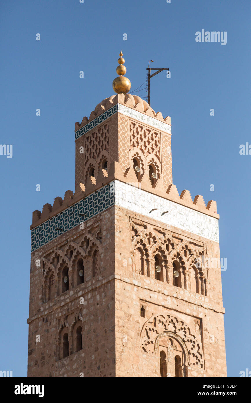 the Koutoubia mosque Stock Photo - Alamy