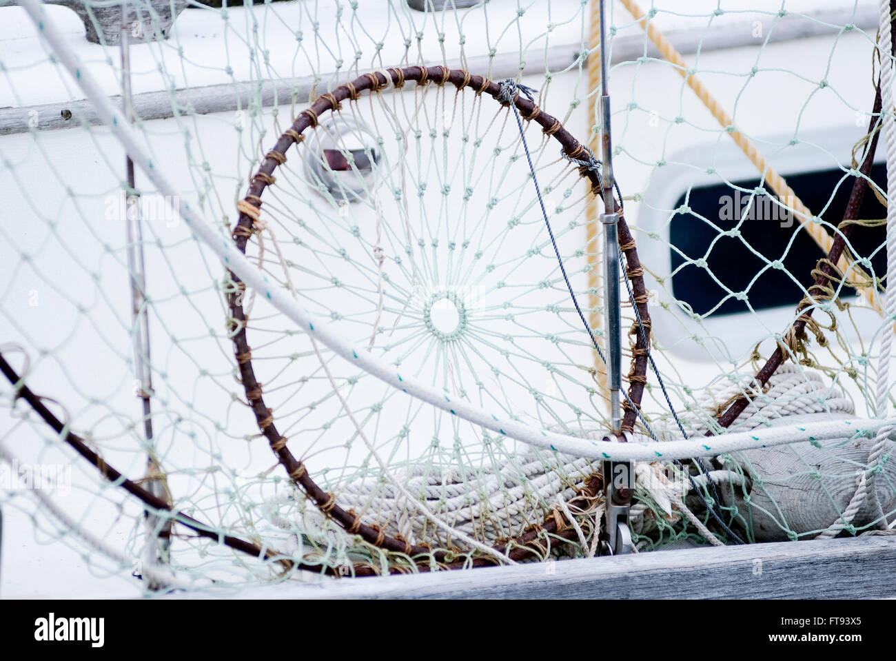 Fishing net drying hi-res stock photography and images - Alamy