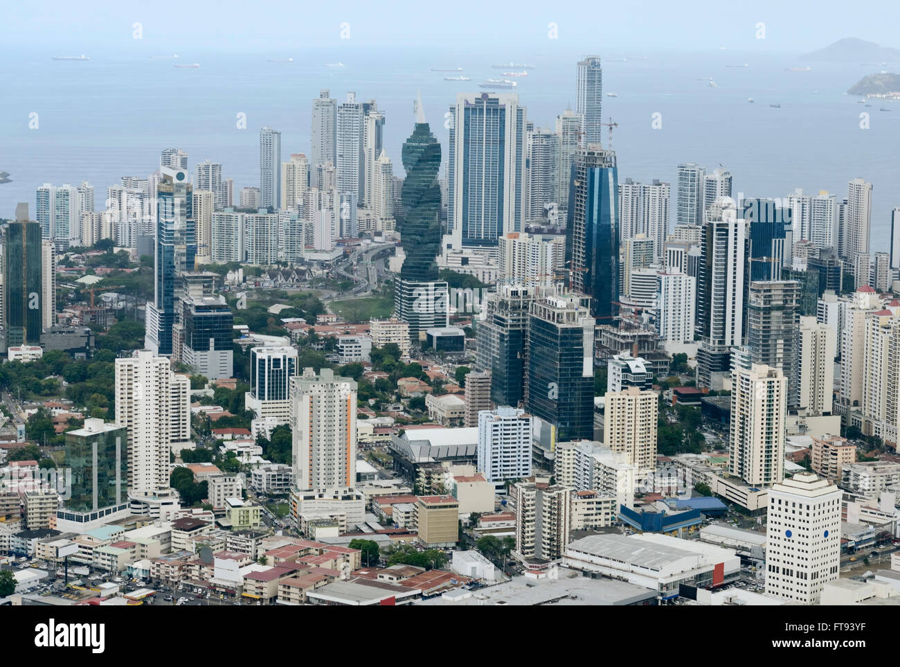 Aerial view of Panama City, Panama Stock Photo - Alamy