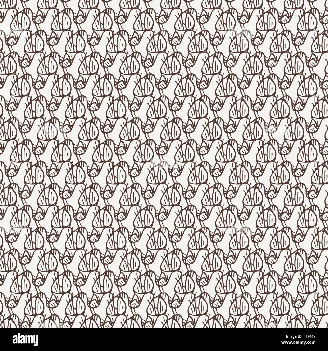 Seamless pattern of candy wrappers, tails from the wrapper look like ...