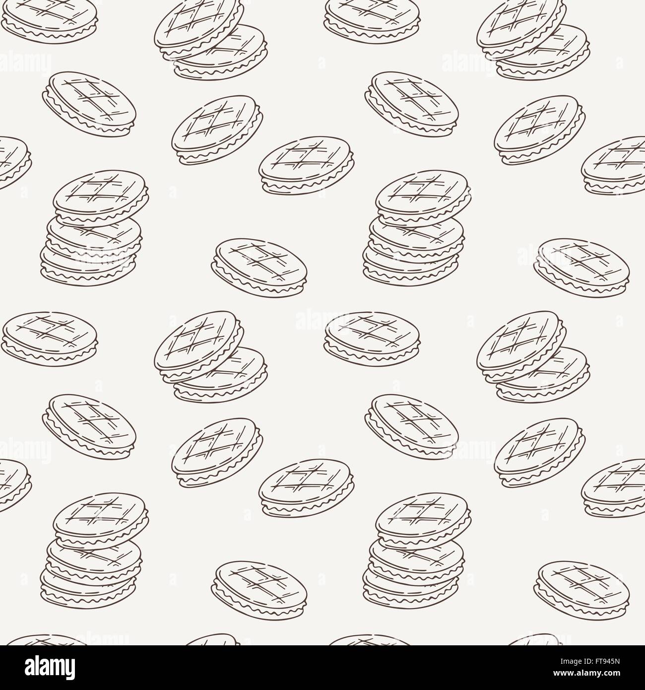 Butter cream layer cake Stock Vector Images - Alamy