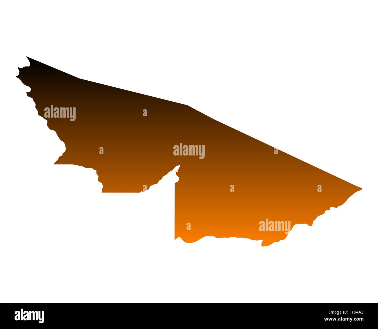 Map of Acre Stock Photo - Alamy