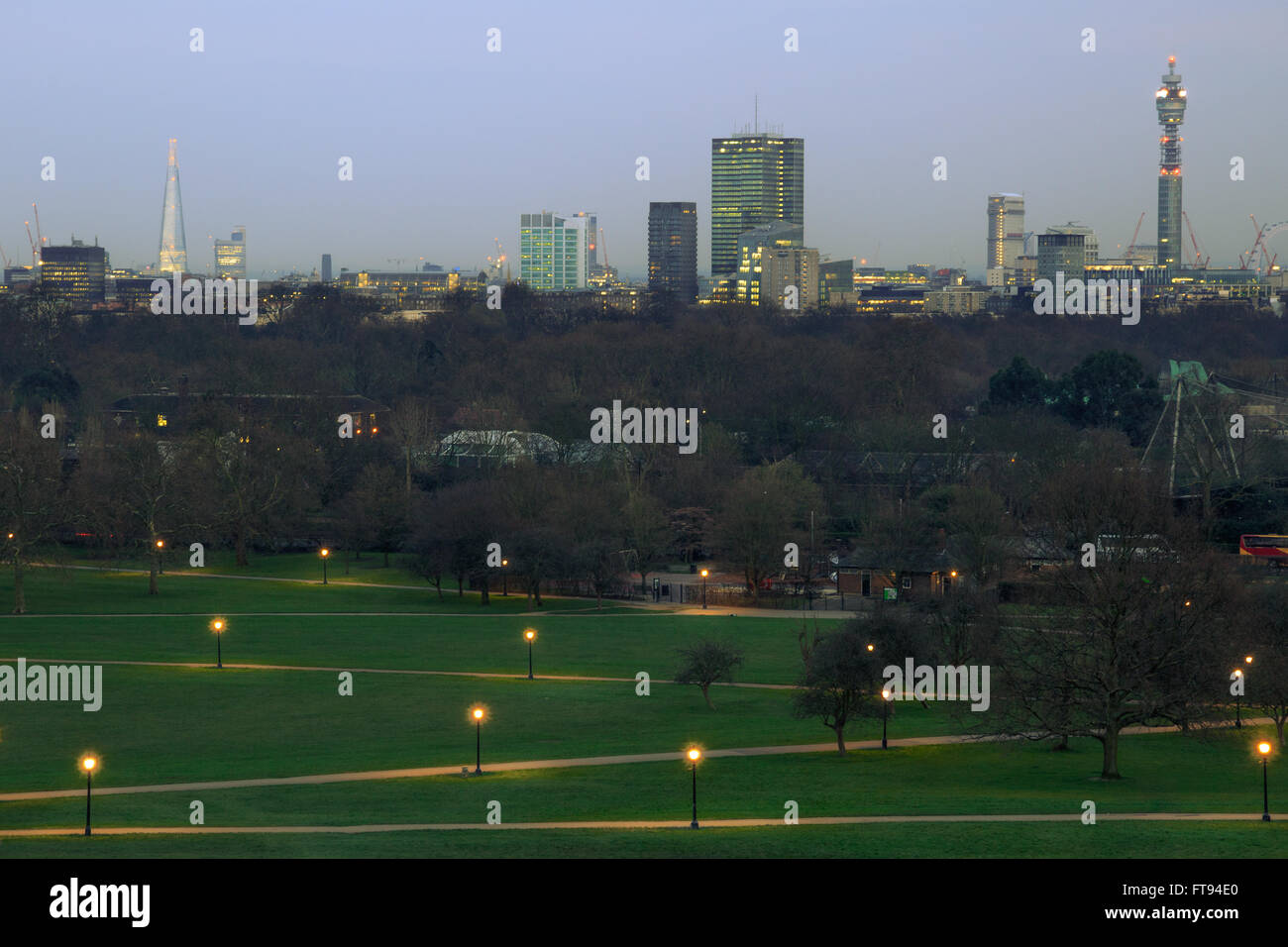 Primrose hill park in london hi-res stock photography and images - Alamy