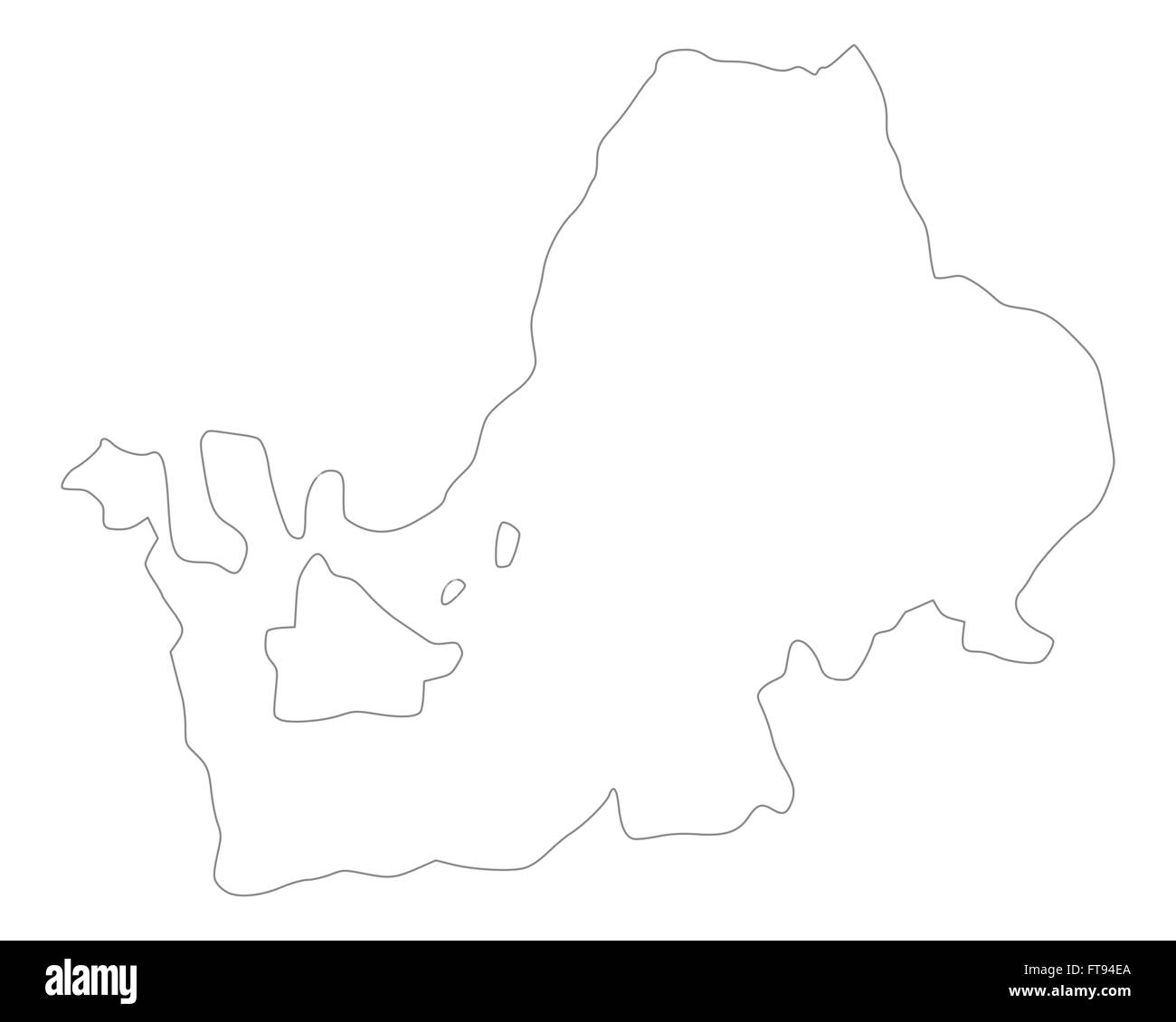 Map of Lake Chiemsee Stock Photo - Alamy