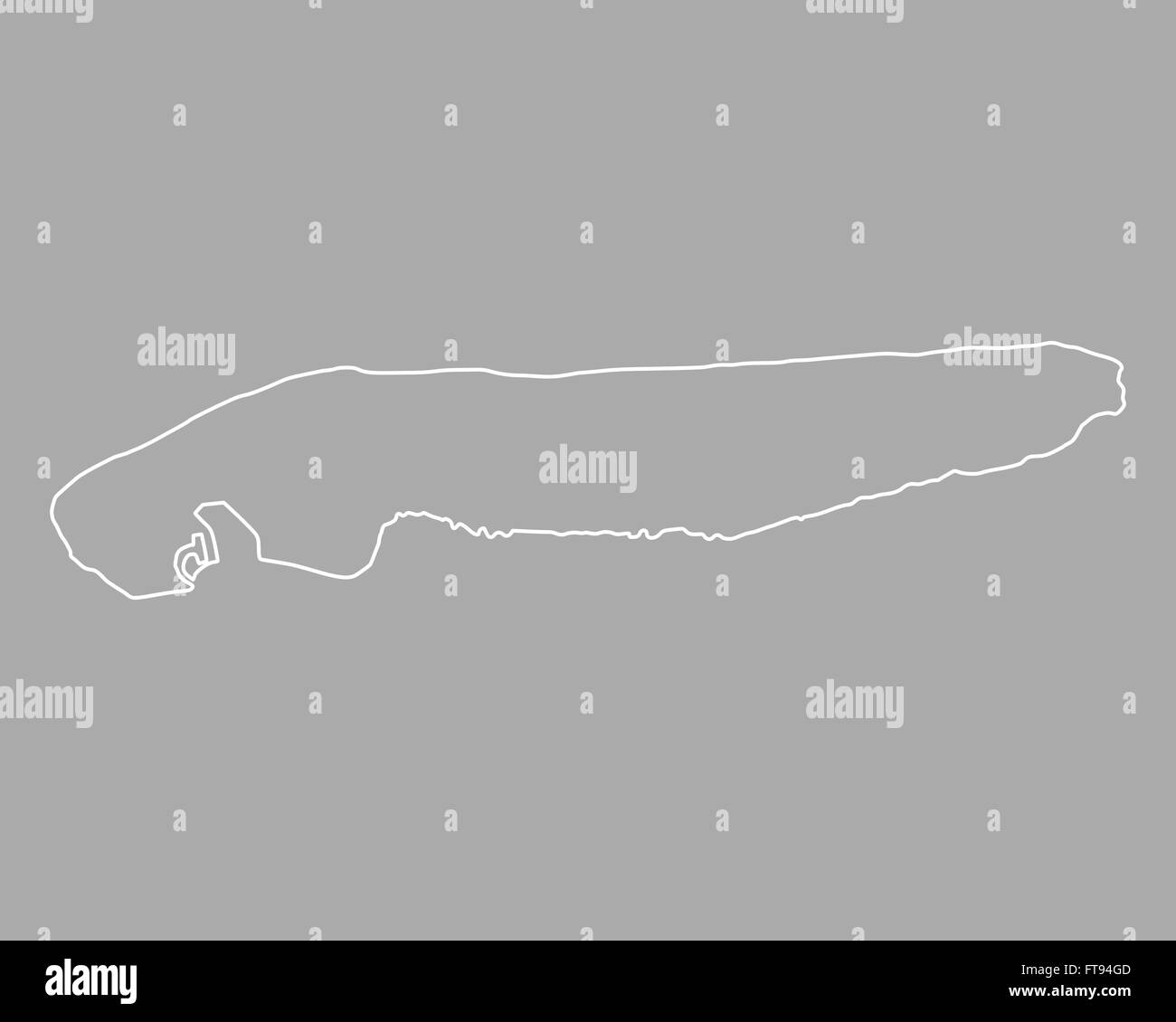 Map of Norderney Stock Photo - Alamy