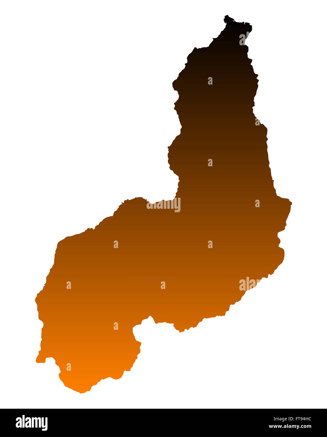 Piaui map hi-res stock photography and images - Alamy