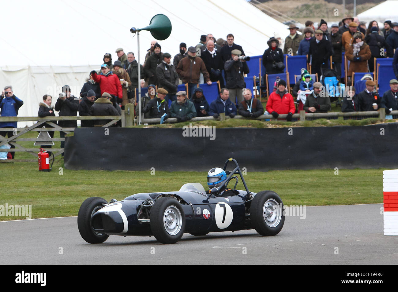 Goodwood classic historic motor racing at the Goodwood Members Meeting ...