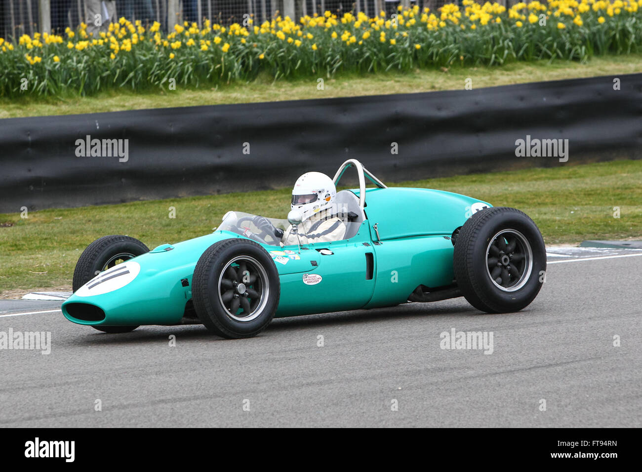Goodwood classic historic motor racing at the Goodwood Members Meeting ...