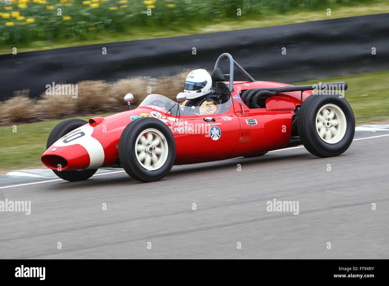 Goodwood classic historic motor racing at the Goodwood Members Meeting ...