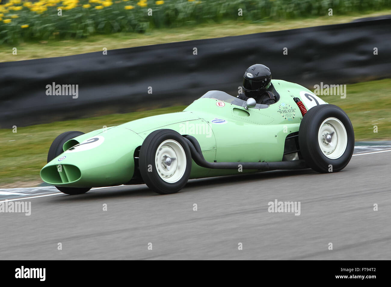 Goodwood classic historic motor racing at the Goodwood Members Meeting ...