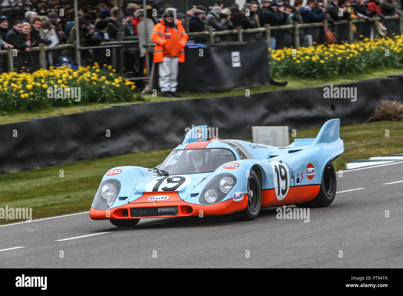 Goodwood classic historic motor racing at the Goodwood Members Meeting ...