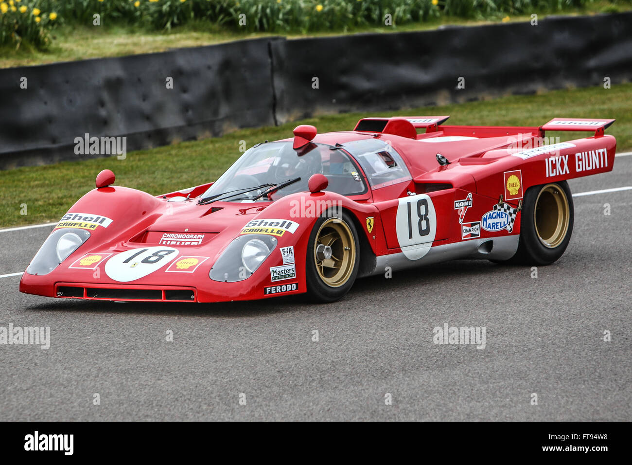Goodwood classic historic motor racing at the Goodwood Members Meeting ...