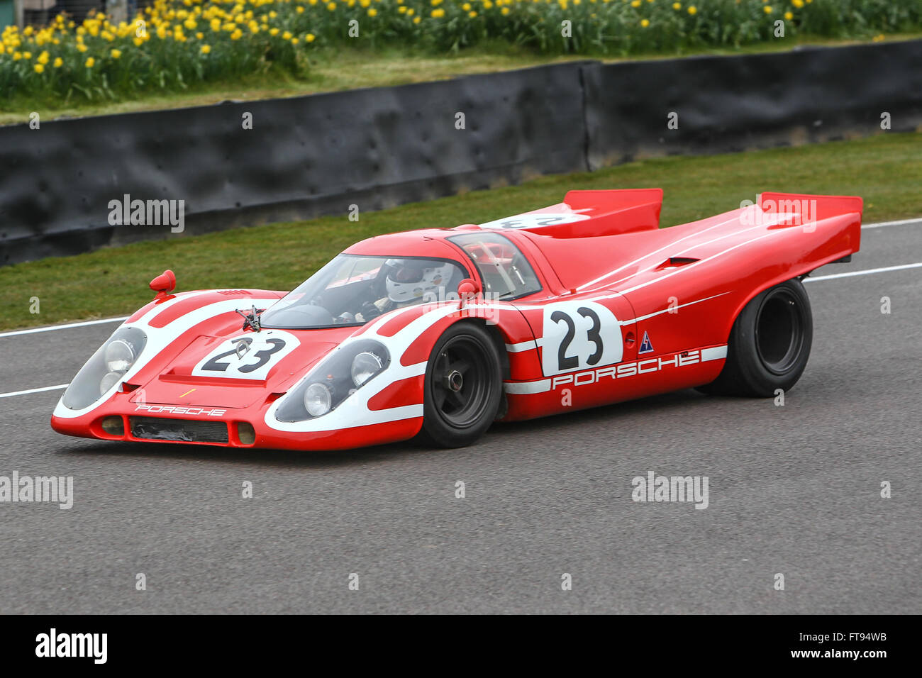 Goodwood classic historic motor racing at the Goodwood Members Meeting ...