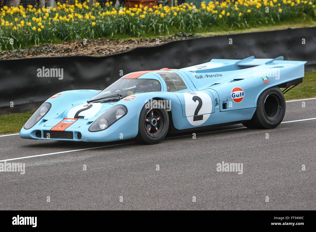 Goodwood classic historic motor racing at the Goodwood Members Meeting ...