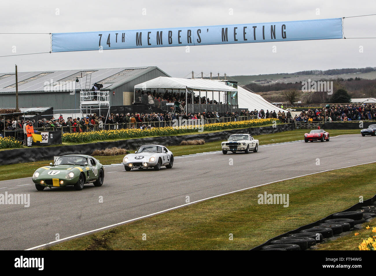 Goodwood classic historic motor racing at the Goodwood Members Meeting Stock Photo - Alamy