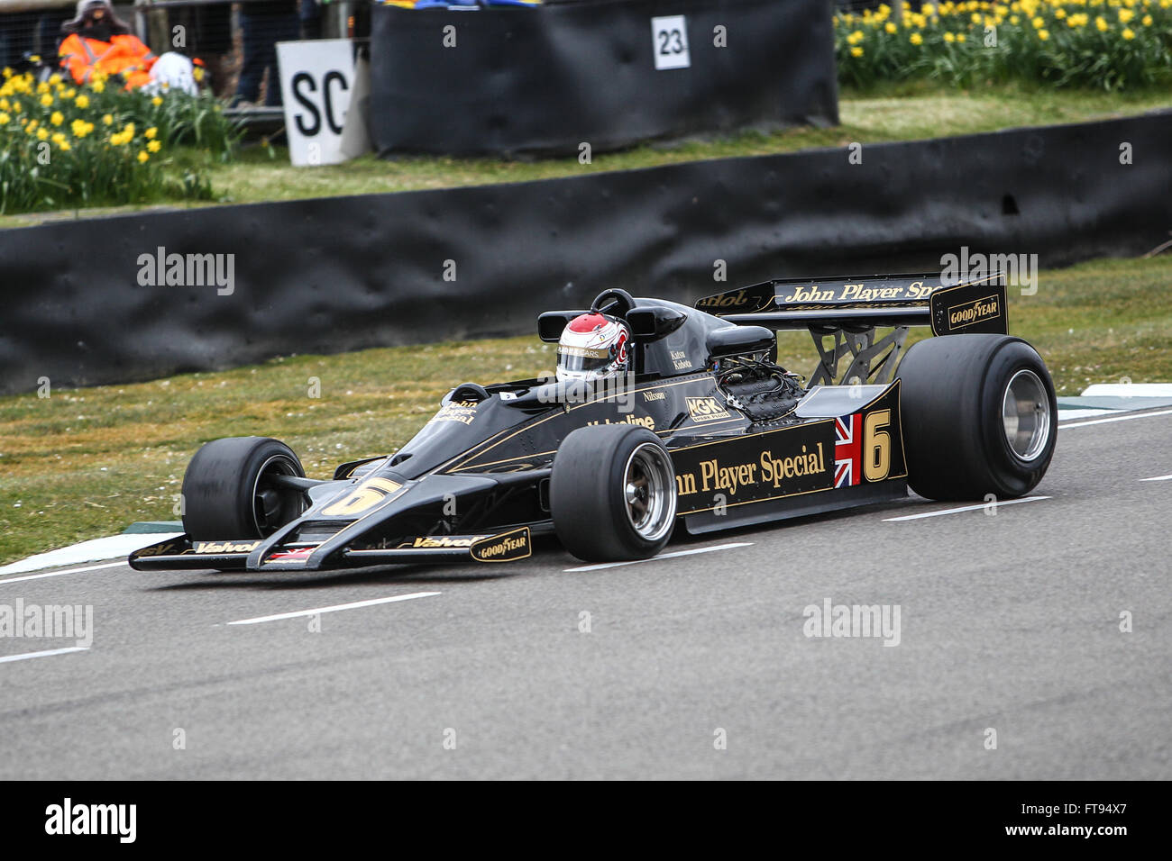 Goodwood classic historic motor racing at the Goodwood Members Meeting ...