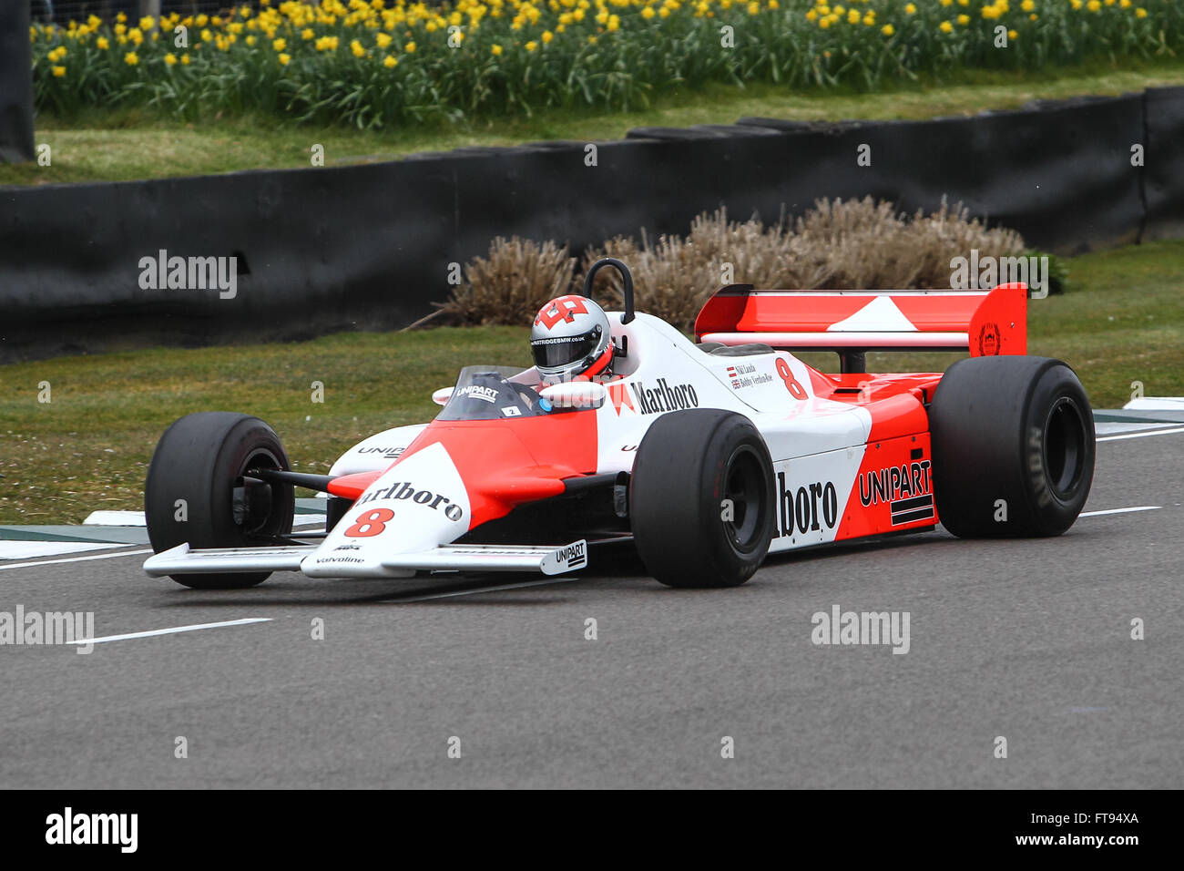 Goodwood classic historic motor racing at the Goodwood Members Meeting ...