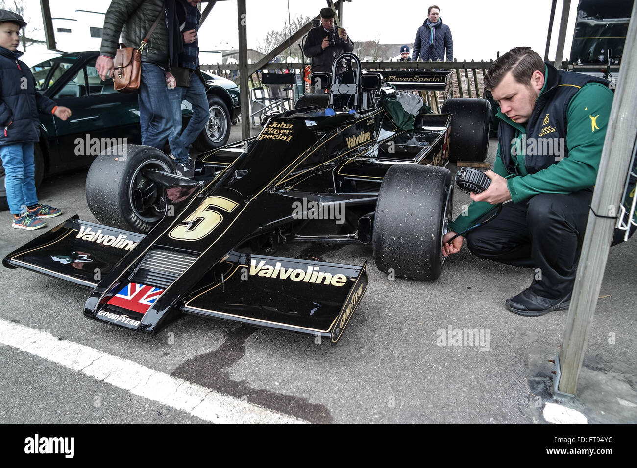 Goodwood classic historic motor racing at the Goodwood Members Meeting ...