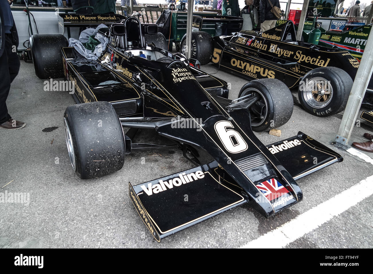 Goodwood classic historic motor racing at the Goodwood Members Meeting ...
