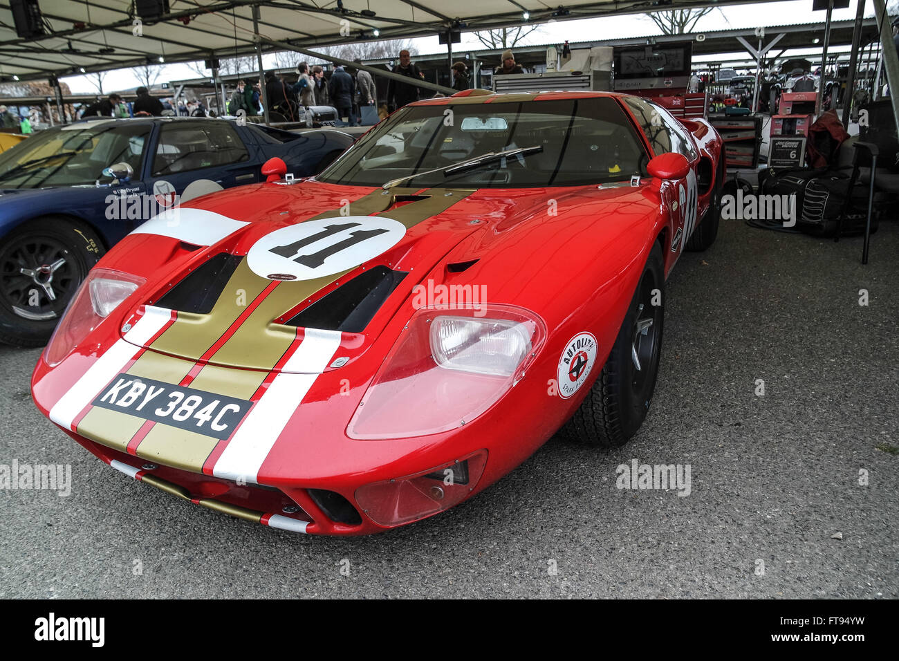 Goodwood classic historic motor racing at the Goodwood Members Meeting ...